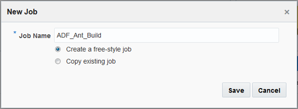 Building Oracle ADF Applications with Ant Using Oracle Developer Cloud Service