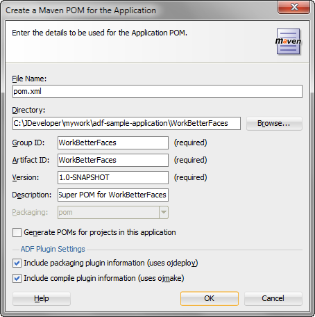 Building Oracle ADF Applications with Maven Using Oracle Developer Cloud Service