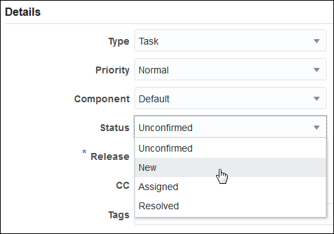 Managing Issues Using Oracle Developer Cloud Service