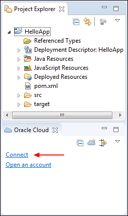 Developing Applications with Eclipse and Oracle Developer Cloud Service