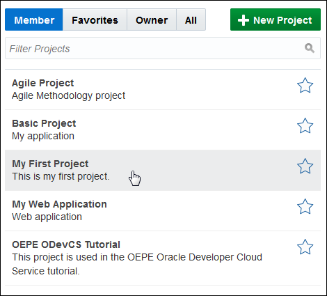 Learning Your Way Around the Oracle Developer Cloud Service User Interface