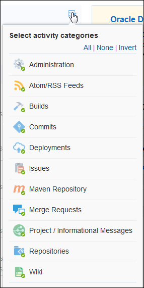 Learning Your Way Around the Oracle Developer Cloud Service User Interface