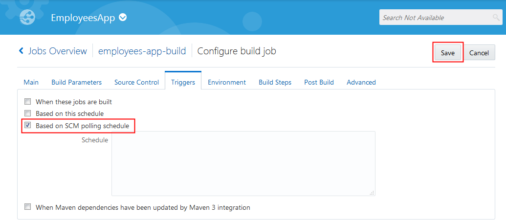 Configuring Continuous Integration and Continuous Delivery in Oracle Developer Cloud Service Classic