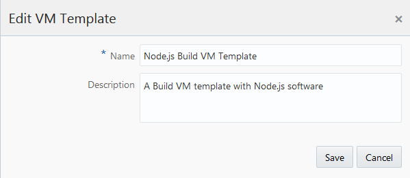 Creating A Build Vm Template In Oracle Developer Cloud Service