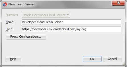 Integrating Oracle Developer Cloud Service with Oracle JDeveloper