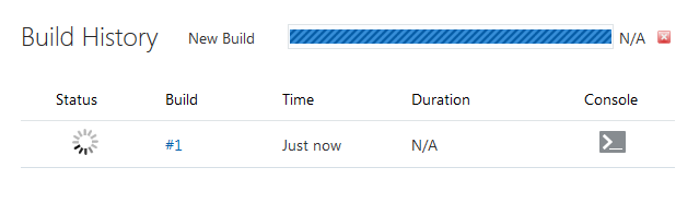 Running A Build Of A Job In Oracle Developer Cloud Service Classic