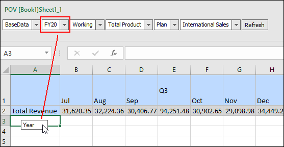 Analyzing Plan Data in Smart View