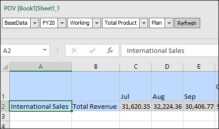 Analyzing Plan Data in Smart View