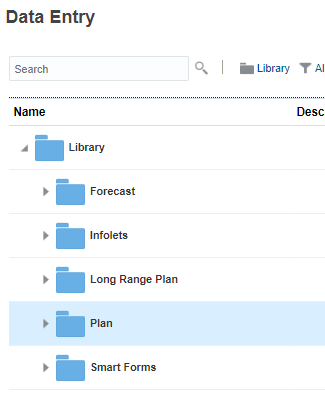 Loading Data in Planning