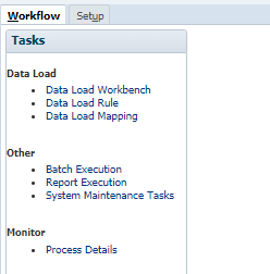 Loading Data Into Planning Using Data Integration