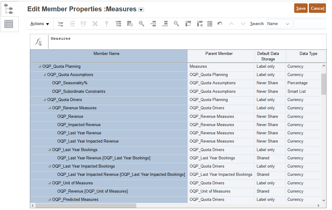 Creating and Configuring Quota Planning in Oracle Sales Planning Cloud