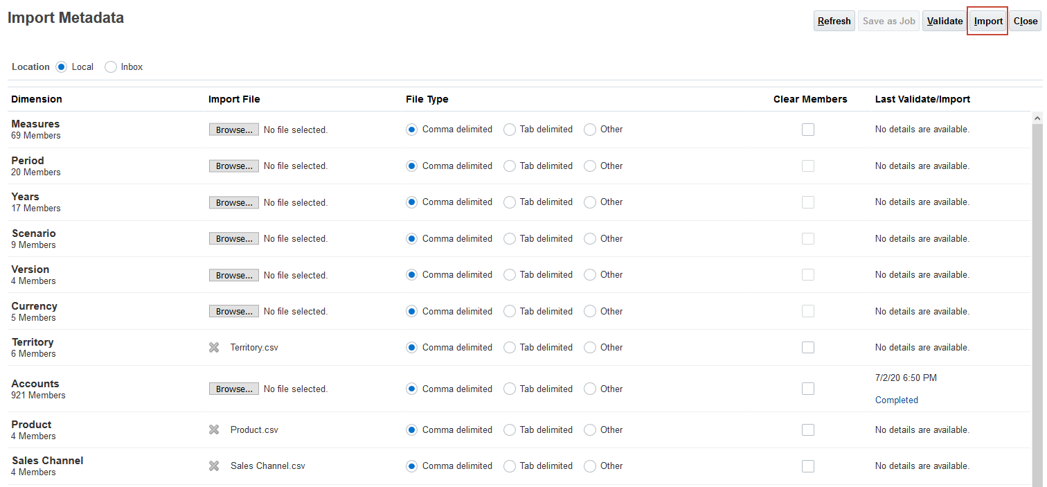 Creating and Configuring Quota Planning in Oracle Sales Planning Cloud