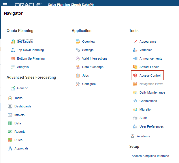Designing Navigation Flows in Sales Planning Title