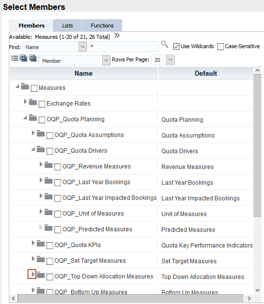 Reporting in Sales Planning
