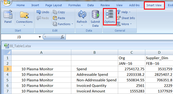 Building an Oracle Analytics Cloud Essbase Cube