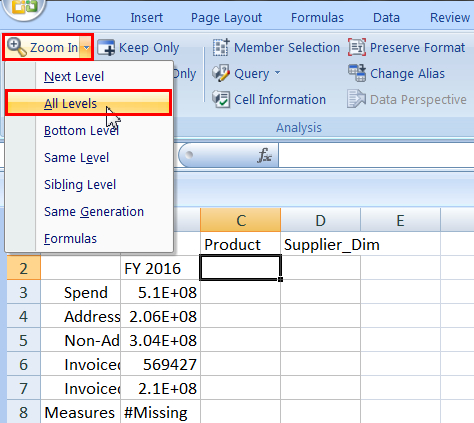 Building an Oracle Analytics Cloud Essbase Cube