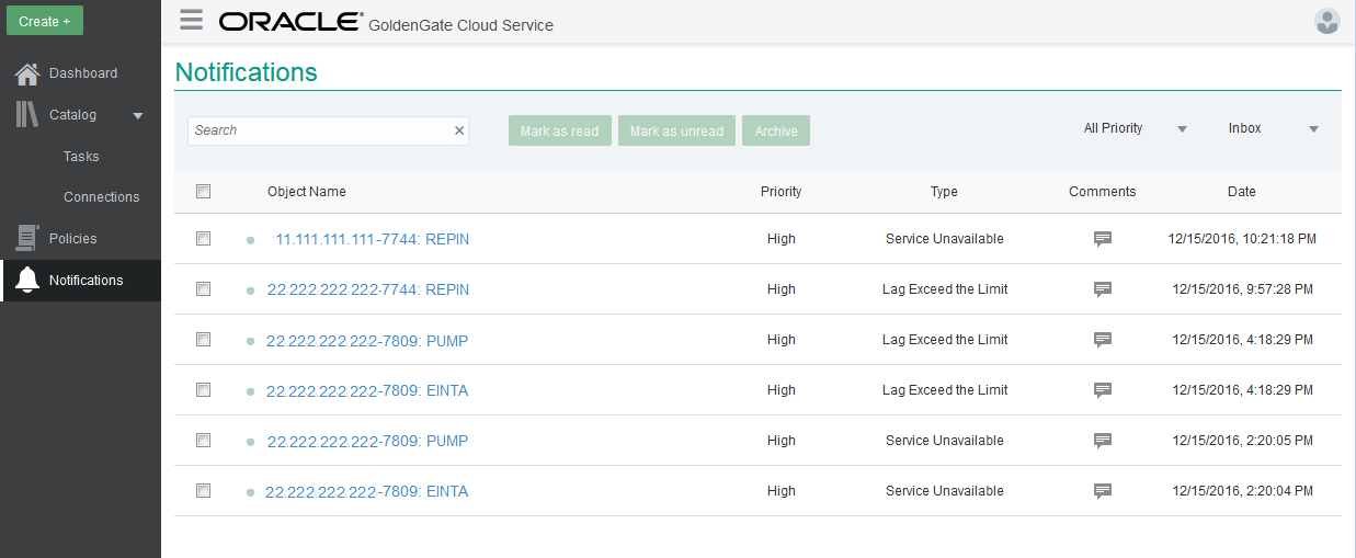 Setup GoldenGate Cloud Control Agents