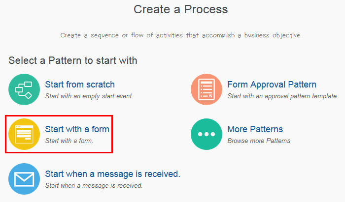 Create Your First Process Application from Scratch in Oracle Integration
