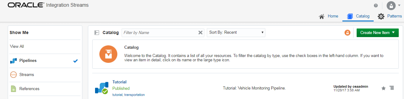 Publishing Your Stream Analytics Pipeline