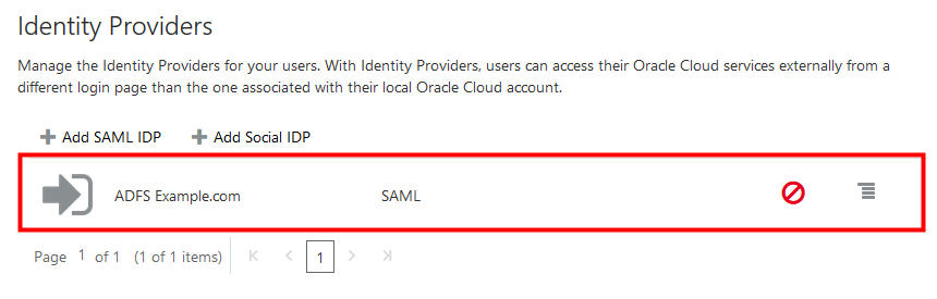 Oracle Identity Cloud Service: Integrating with Microsoft Active Directory Federation Services ...