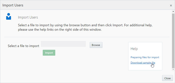 Oracle Identity Cloud Service: Bulk Loading Users and Groups using CSV Files