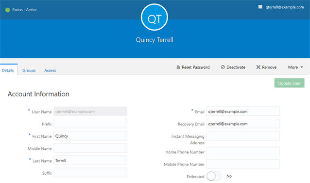 Oracle Identity Cloud Service: Bulk Loading Users and Groups using CSV Files