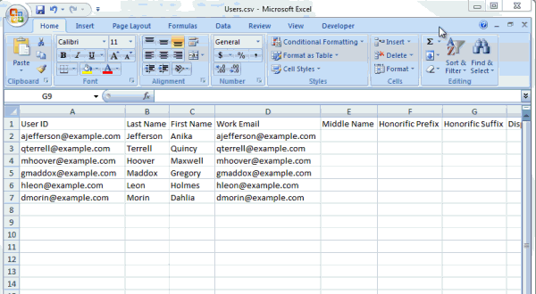 Oracle Identity Cloud Service: Bulk Loading Users and Groups using CSV Files