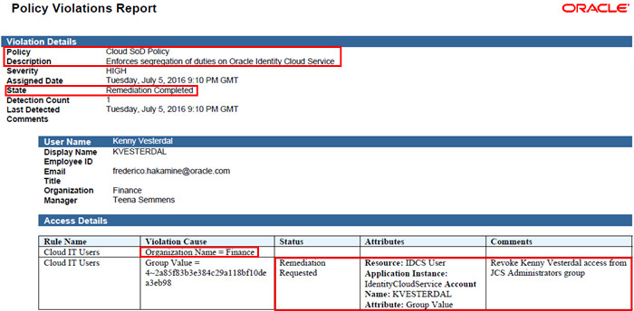 Oracle Identity Cloud Service: Implementing Hybrid Reporting