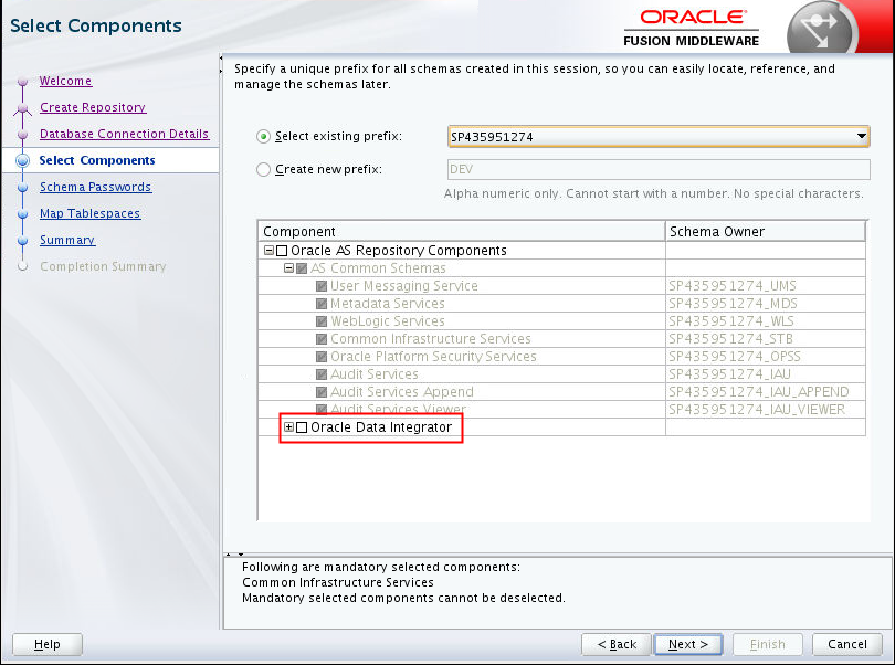 Provisioning Oracle Data Integrator Cloud Service