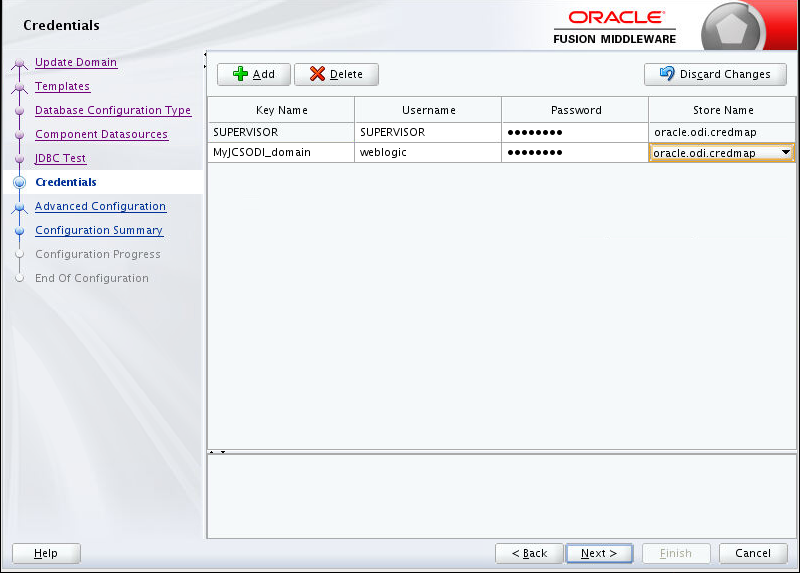 Provisioning Oracle Data Integrator Cloud Service