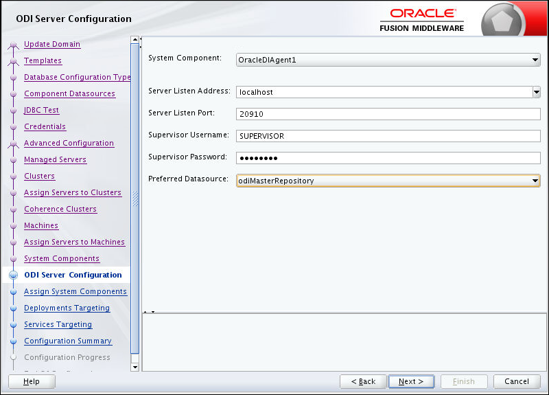 Provisioning Oracle Data Integrator Cloud Service