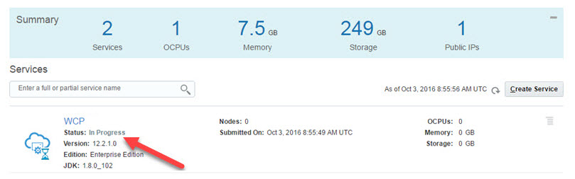 Provisioning Oracle WebCenter Portal Cloud (EDG Installation)