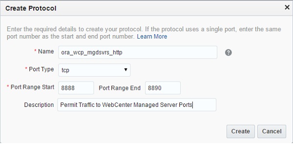 Provisioning Oracle WebCenter Portal on Oracle Java Cloud Service