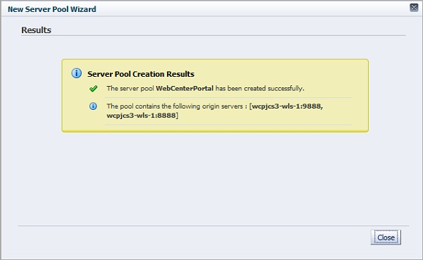 Provisioning Oracle WebCenter Portal on Oracle Java Cloud Service