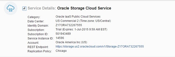 Provisioning Oracle WebCenter Portal on Oracle Java Cloud Service