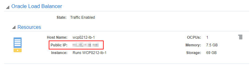 Configuring the Load Balancer for WebCenter Portal Cloud Service