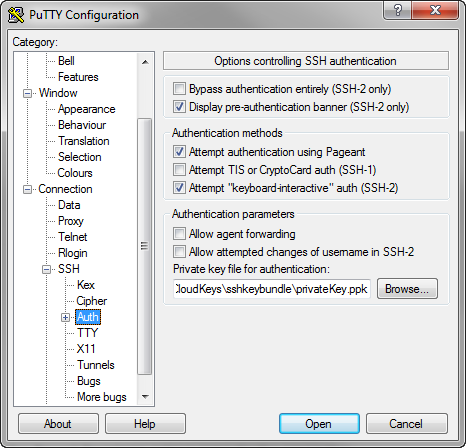 Connecting to MySQL Cloud Service