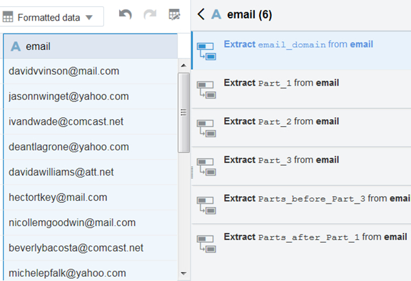 Transform Data in Oracle Analytics Cloud