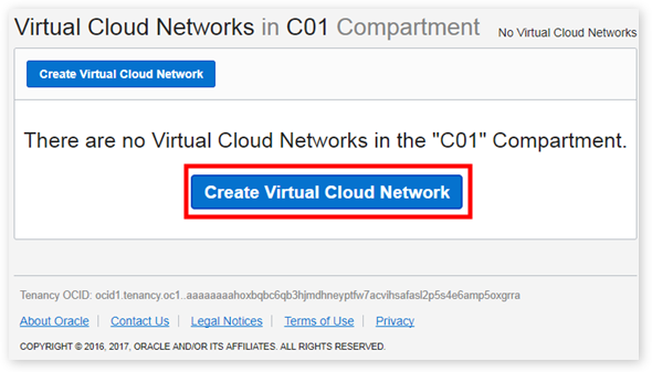 Creating A Virtual Cloud Network