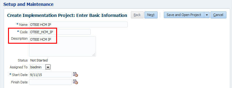 Performing Functional Setup of OTBI Enterprise