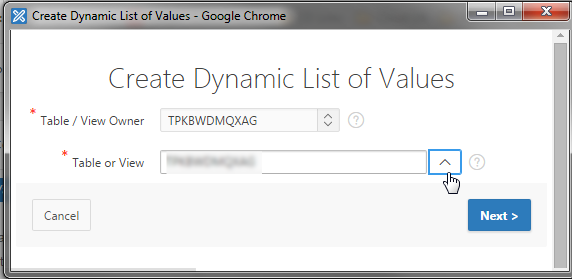 Creating and Running a Database Application Using Oracle Application ...