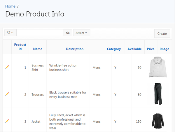 Building and Customizing an Interactive Report in Oracle Application ...