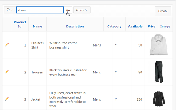 Building and Customizing an Interactive Report in Oracle Application ...