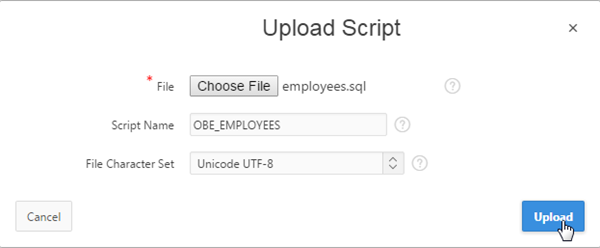 Manipulating Database Objects Using Oracle Application Express 5.0