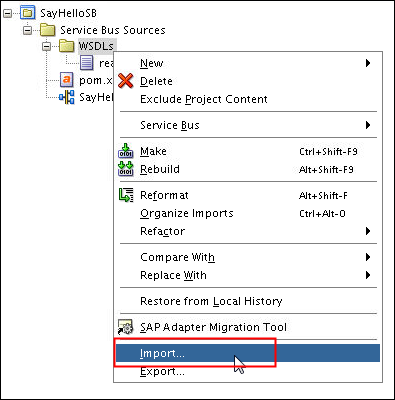 Creating an Oracle Service Bus Application with Oracle JDeveloper 12 c