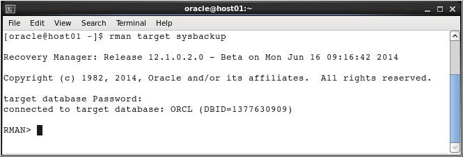 Performing Backup and Recovery