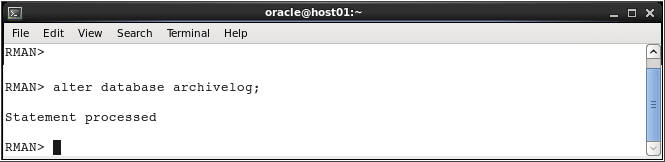 Performing Backup and Recovery
