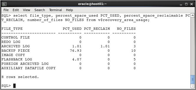 Performing Backup and Recovery