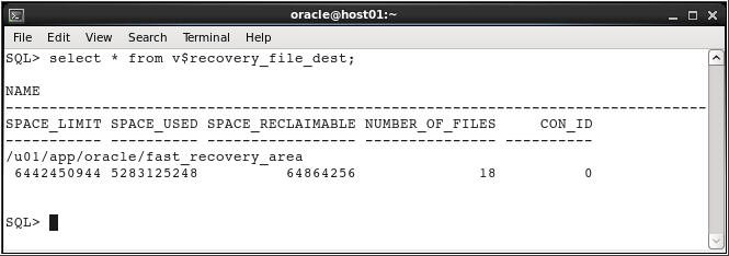 Performing Backup and Recovery