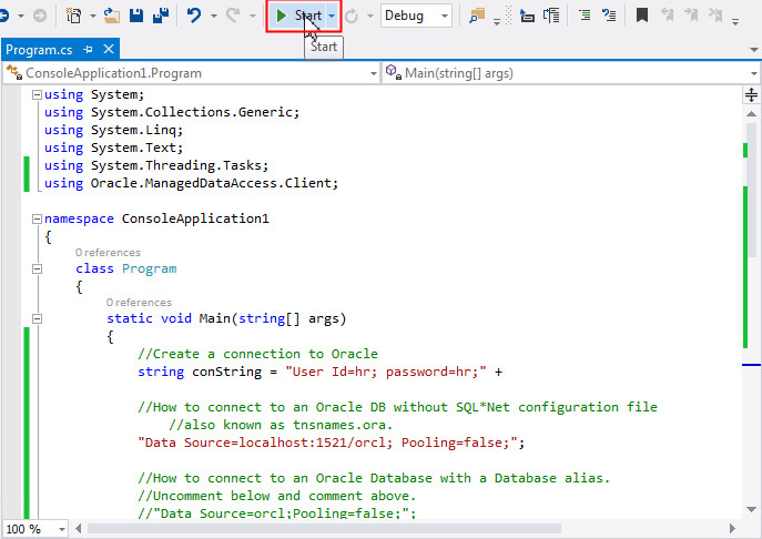Introduction to Building ODP.NET, Managed Driver Applications